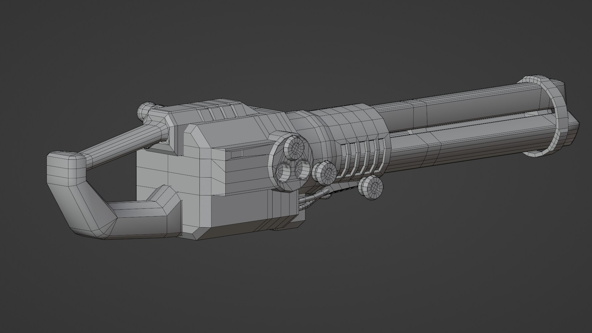 3D Sci-Fi Blaster Minigun - TurboSquid 2118910