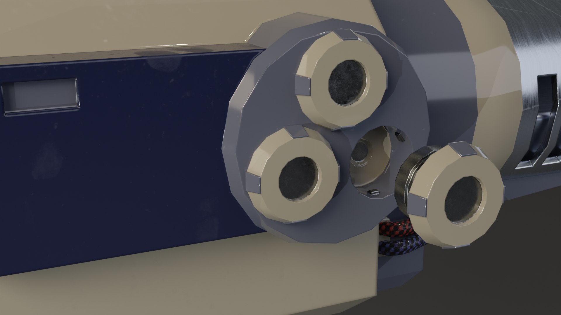 3D Sci-Fi Blaster Minigun - TurboSquid 2118910