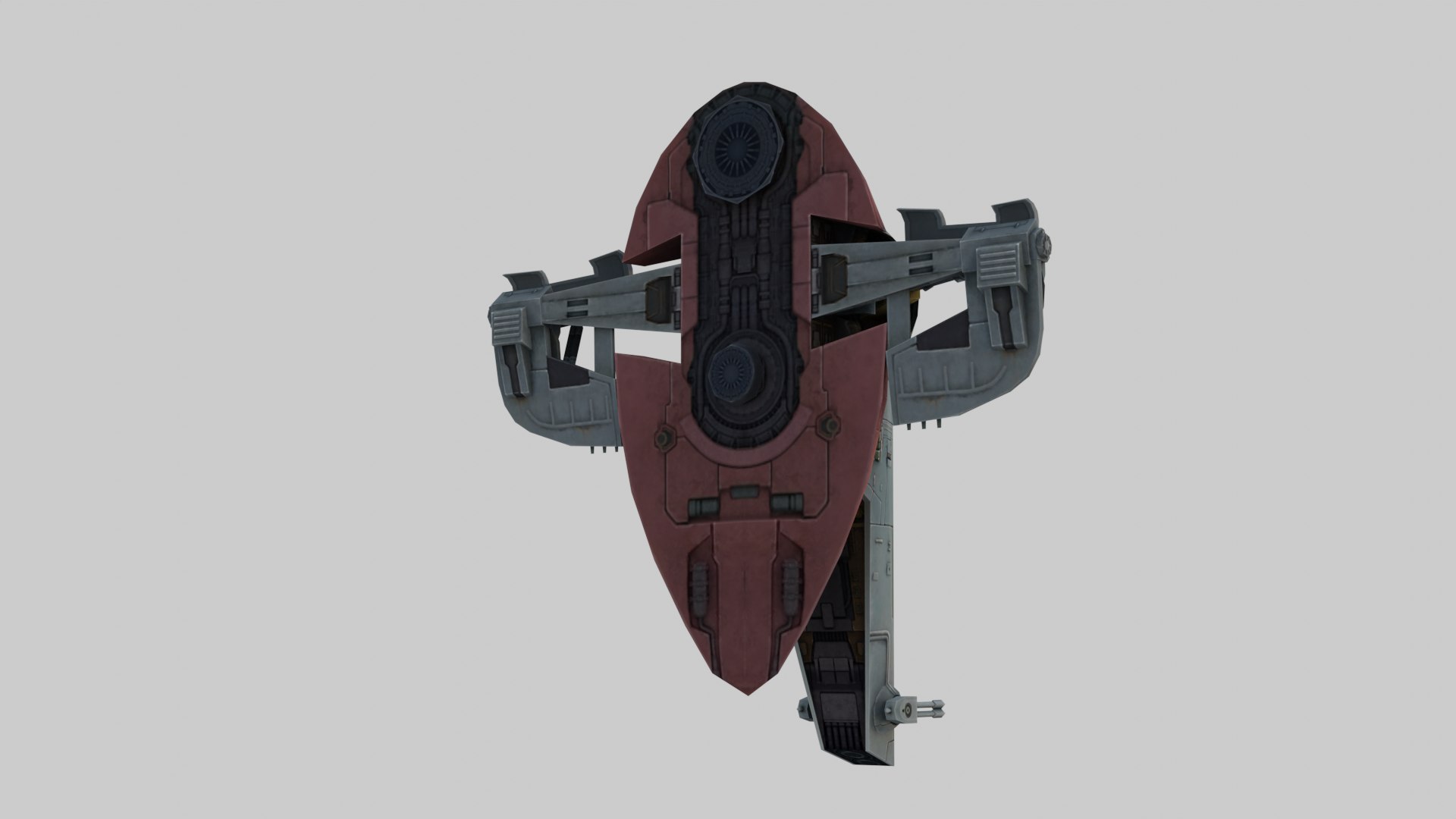 3D Firespray-31-class patrol and attack craft low-poly - TurboSquid 2181161