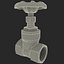 3d Model Gate Valve V2