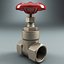 3d Model Gate Valve V2