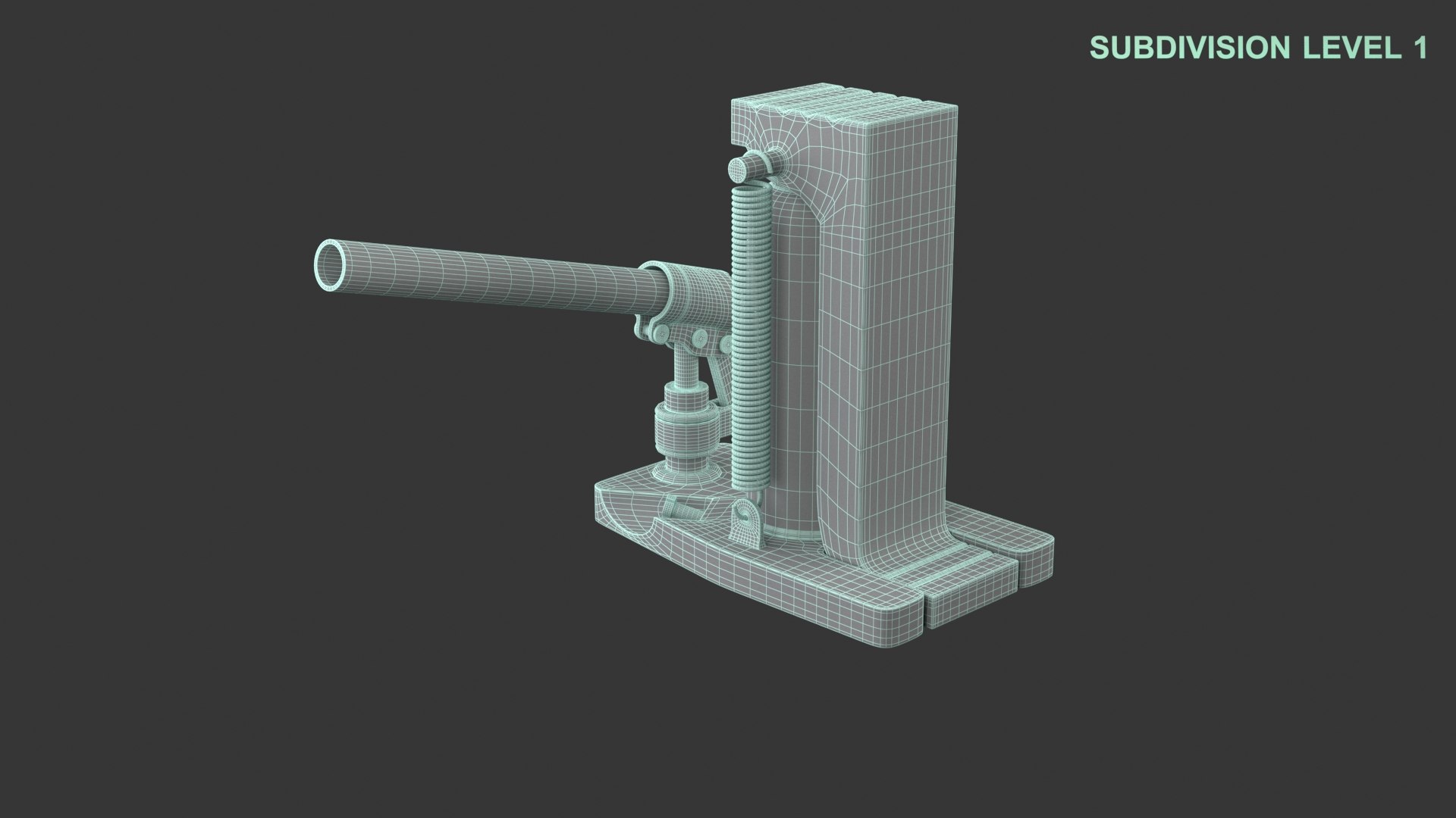Hydraulic Jack 3D Model - TurboSquid 2014344