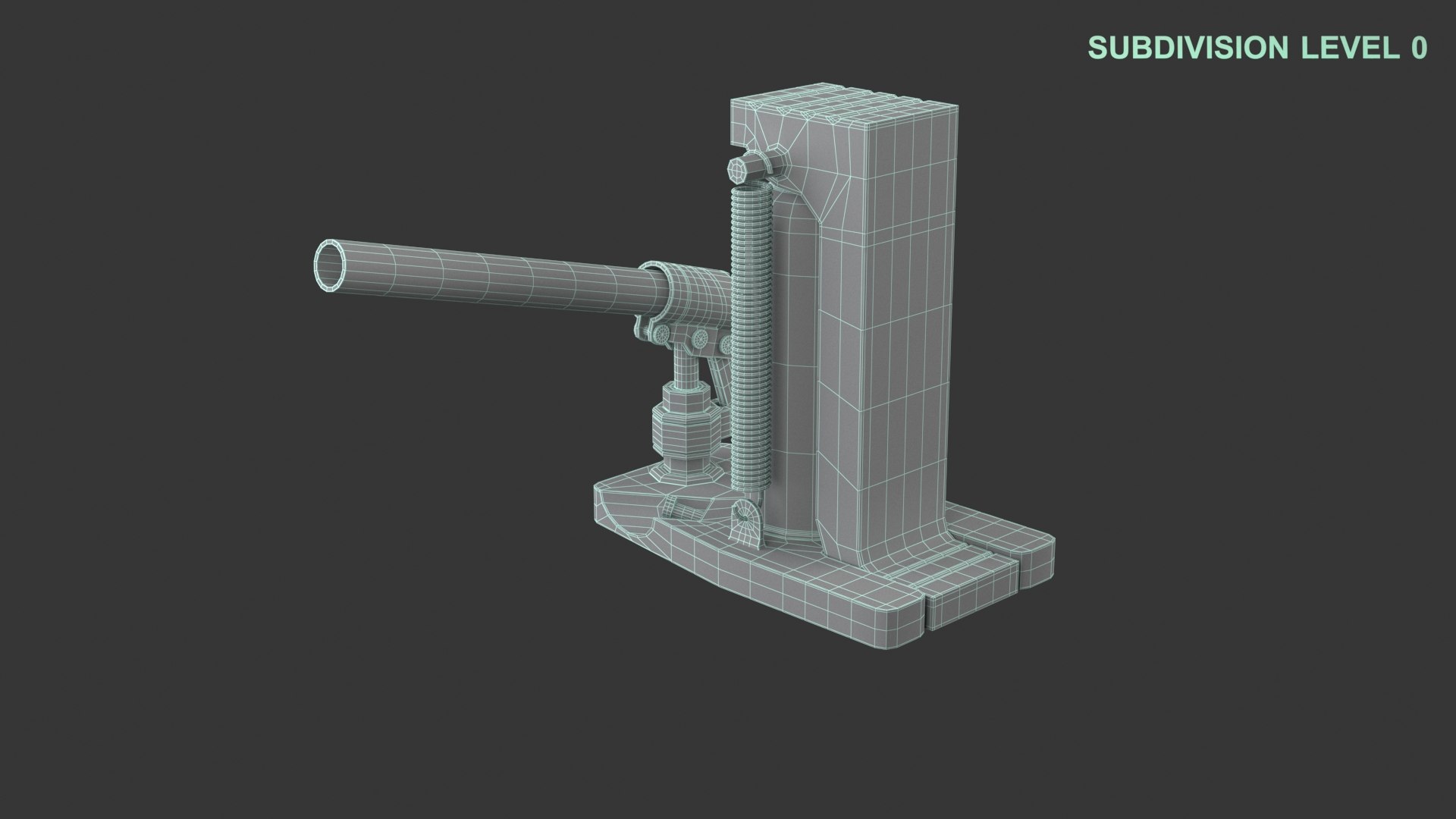 Hydraulic Jack 3D Model - TurboSquid 2014344