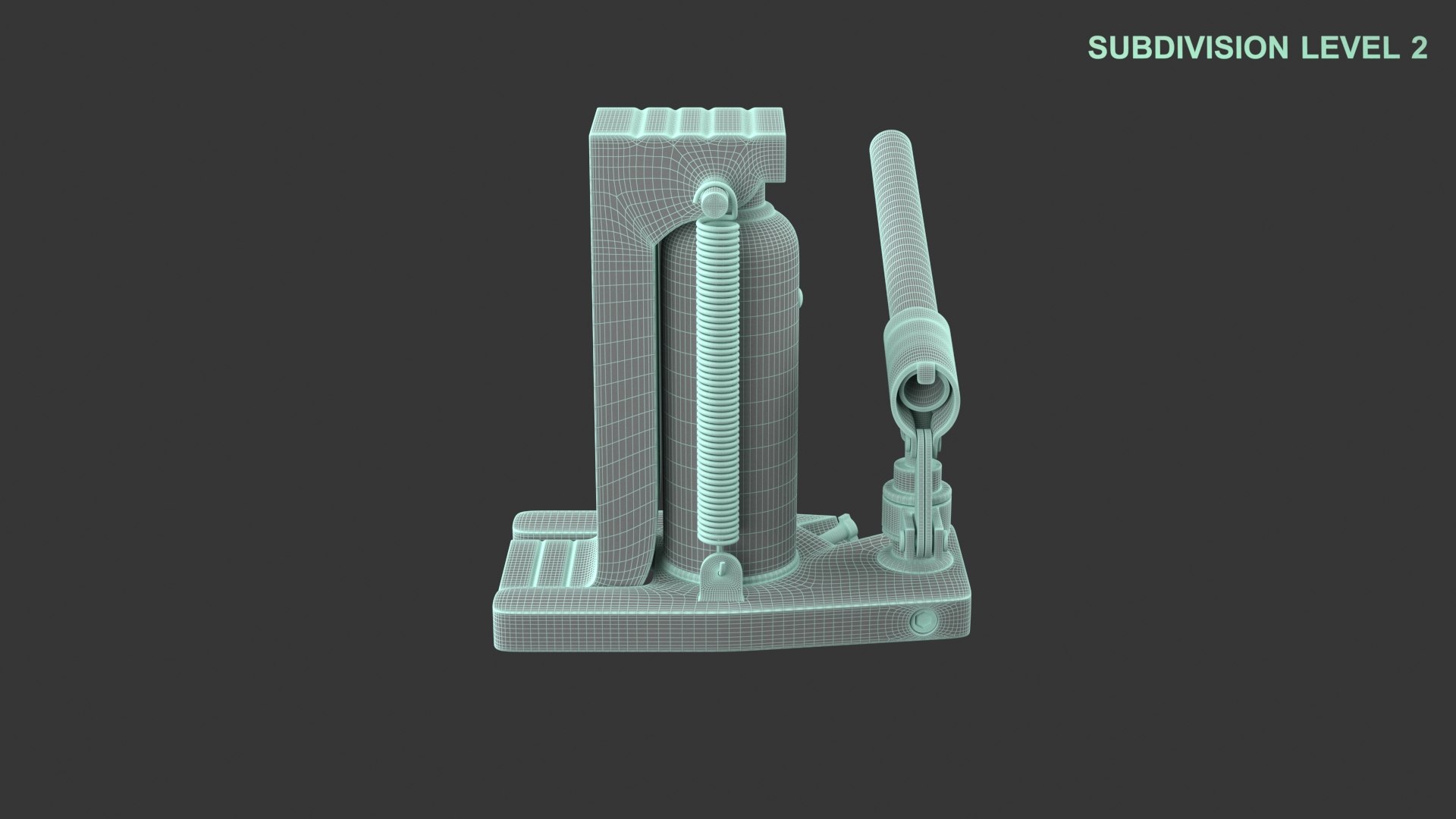Hydraulic Jack 3D Model - TurboSquid 2014344