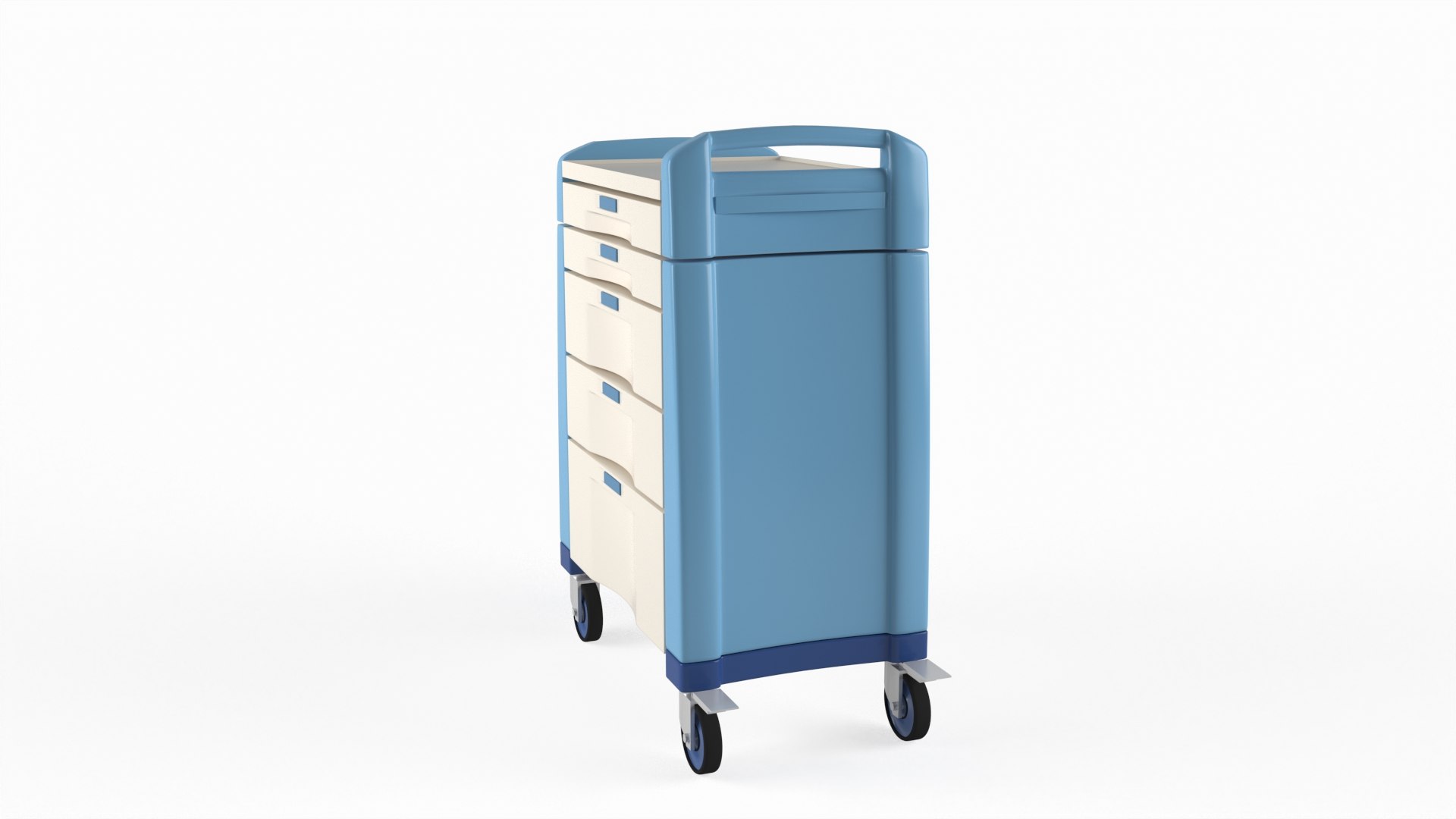 Medical Healthcare Crash Cart 3D Model - TurboSquid 2025290