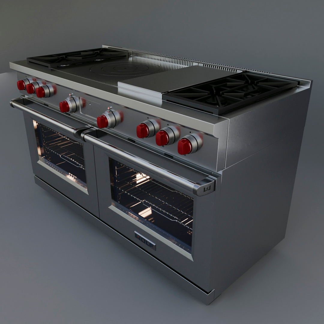 WOLF 60-Zoll-Sortiment 3D-Modell - TurboSquid 1734488