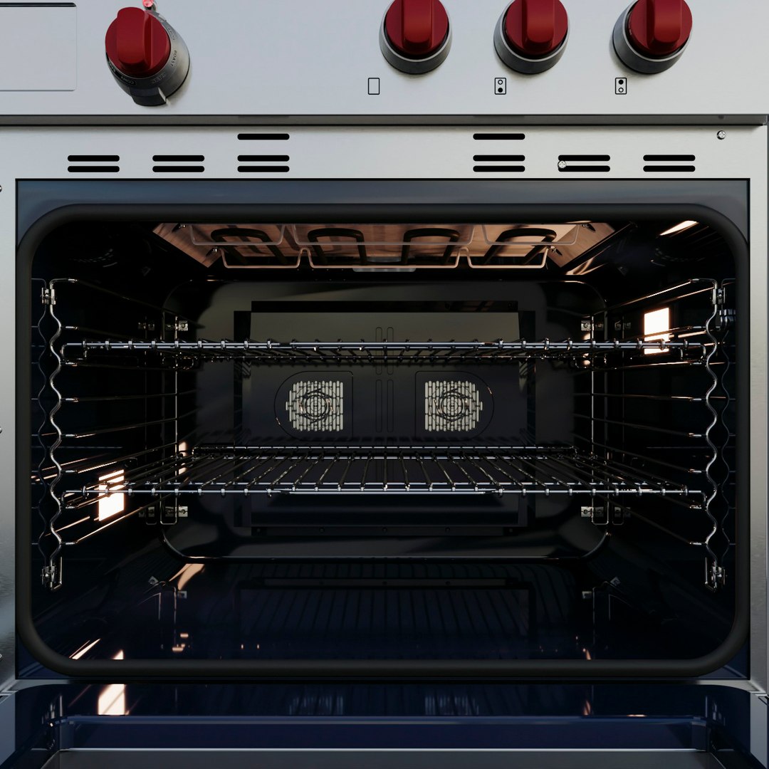 3D WOLF 60 Inch Range - TurboSquid 1734488