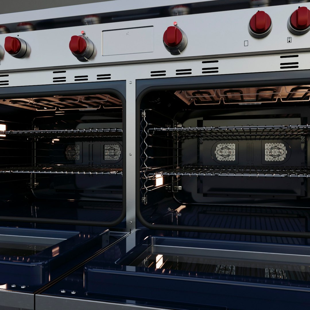 3D WOLF 60 Inch Range - TurboSquid 1734488