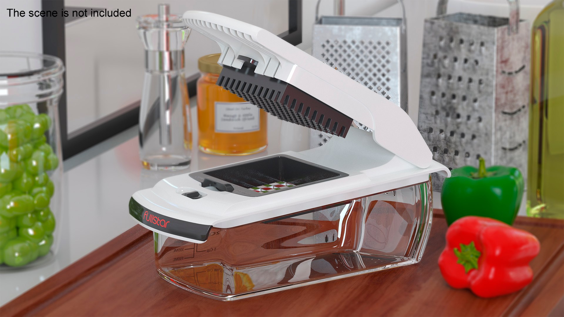Vegetable Chopper Fullstar With Large Dice Blade 3D Model - TurboSquid ...
