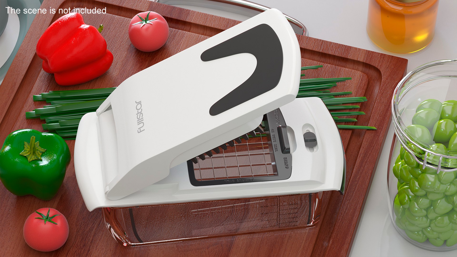 Vegetable Chopper Fullstar With Large Dice Blade 3D Model - TurboSquid ...