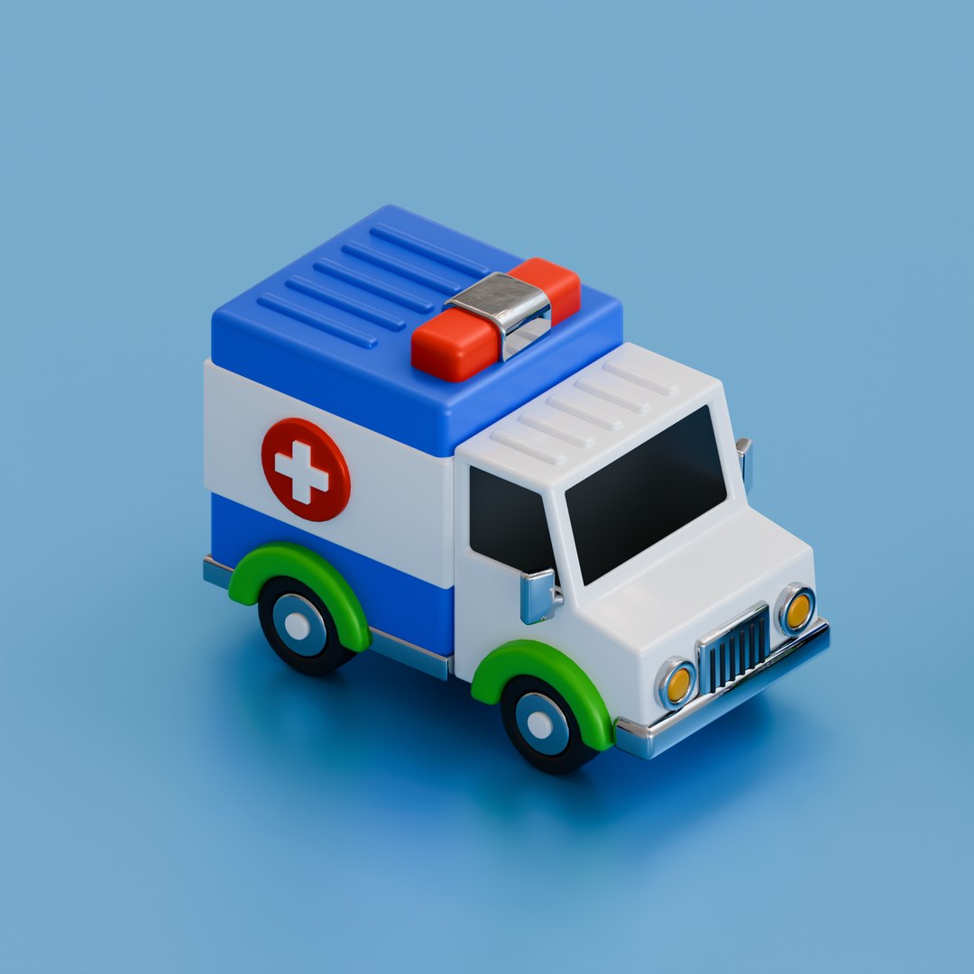 Icon Set Of Medical And Health 3D Model - TurboSquid 2349639