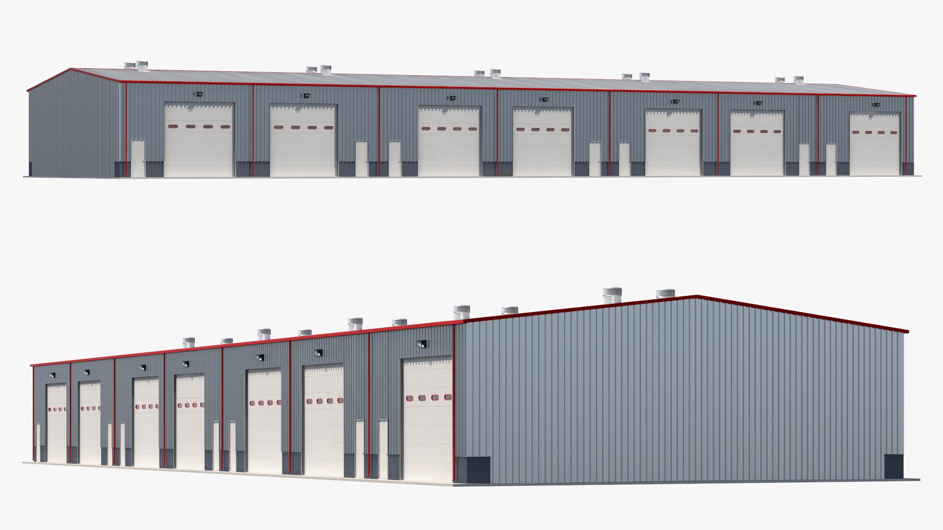 Industrial Warehouse Building 3D - TurboSquid 2201912