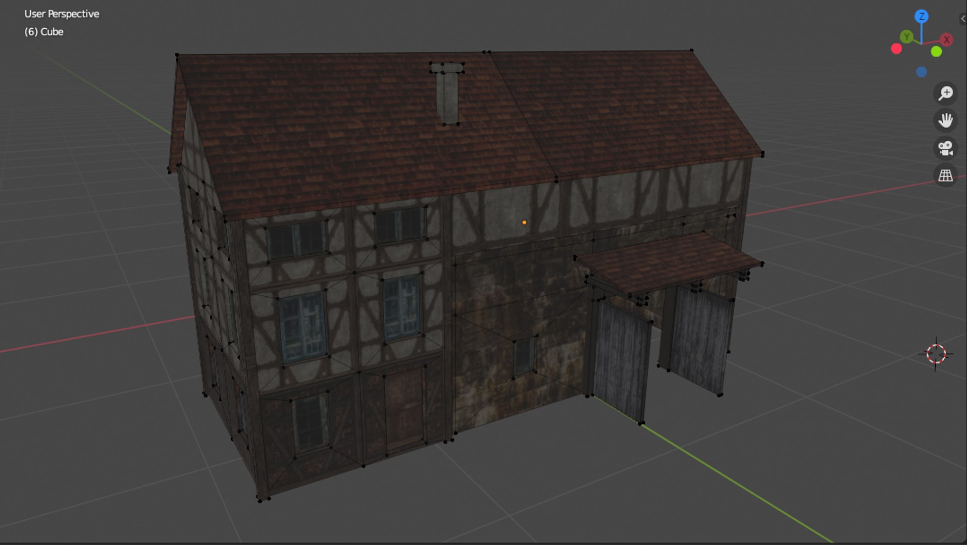 Medieval Farm House Stable Model - TurboSquid 1578548