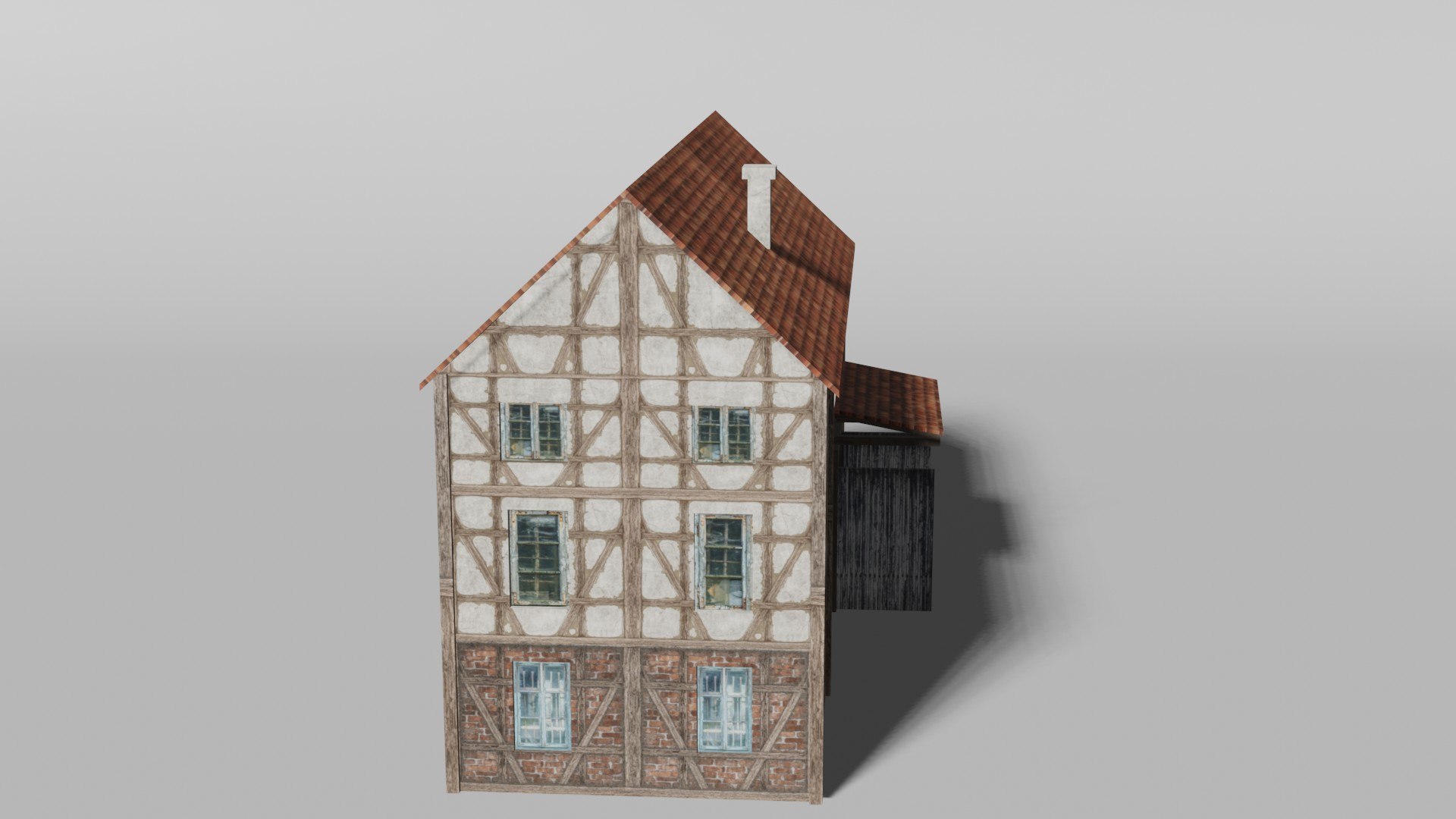 Medieval Farm House Stable Model - TurboSquid 1578548