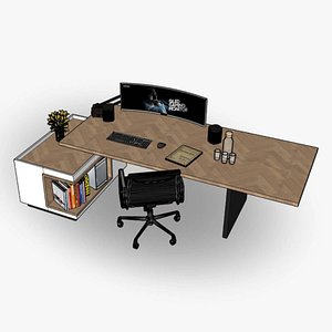 3D Desk Luxury Models - Browse & Download Formats - TurboSquid