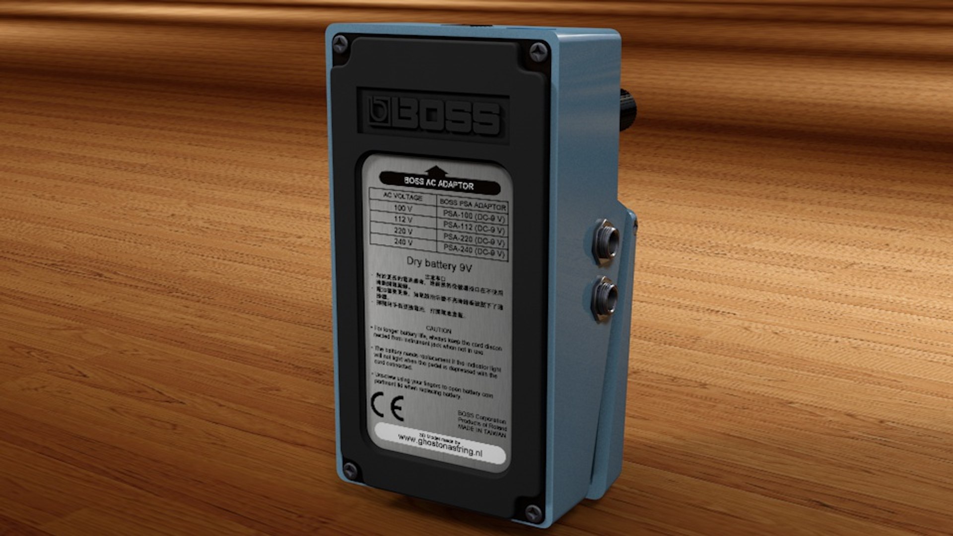 boss mo-2 3d model