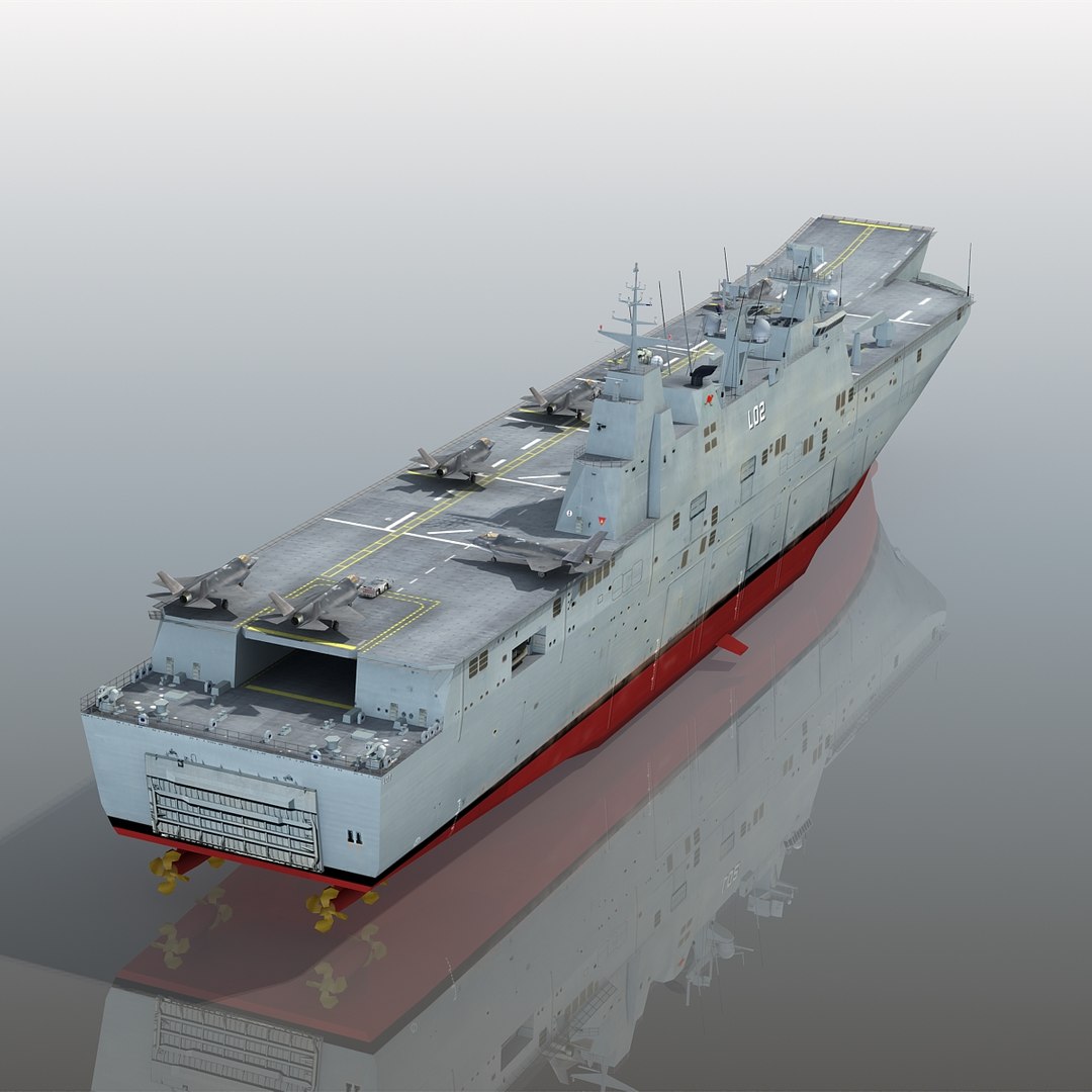 3d hmas canberra l02