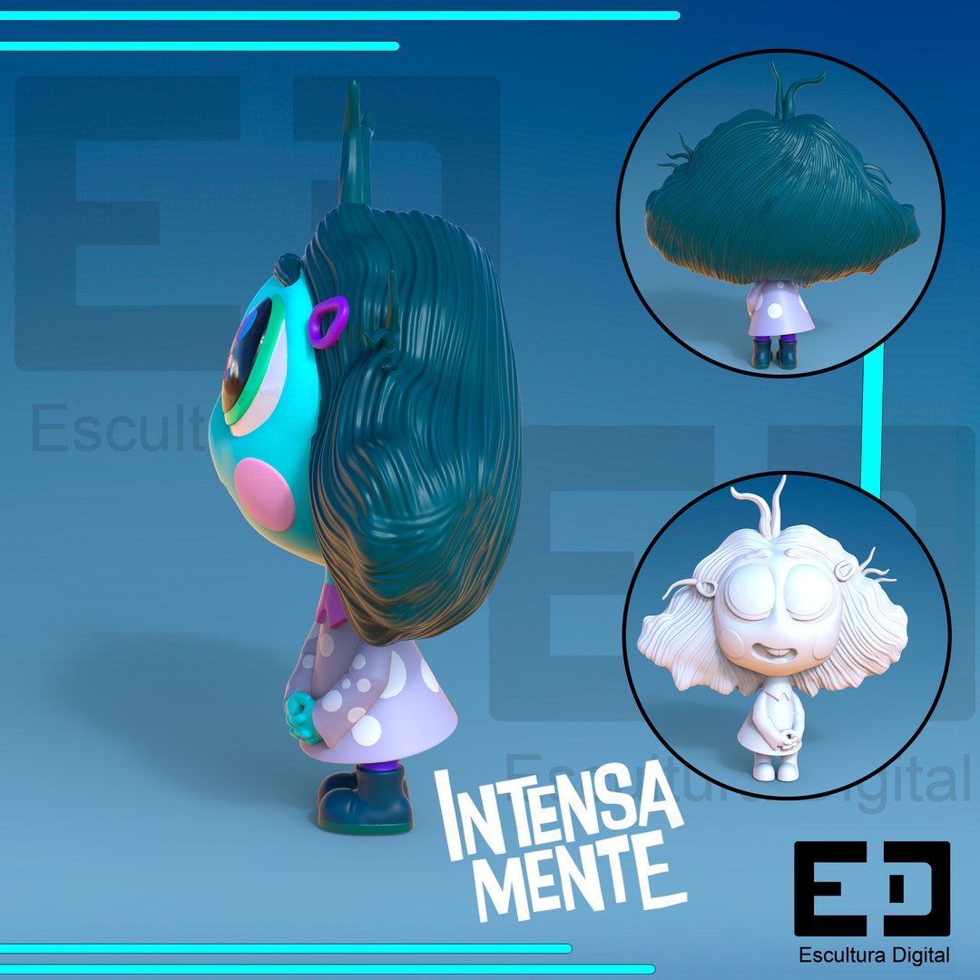 Envidia - Intensamente 2 Model - TurboSquid 2355792