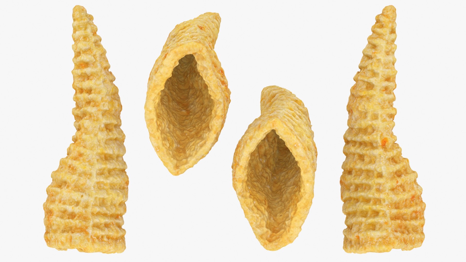 3D Corn Chip 02 Model - TurboSquid 2243635