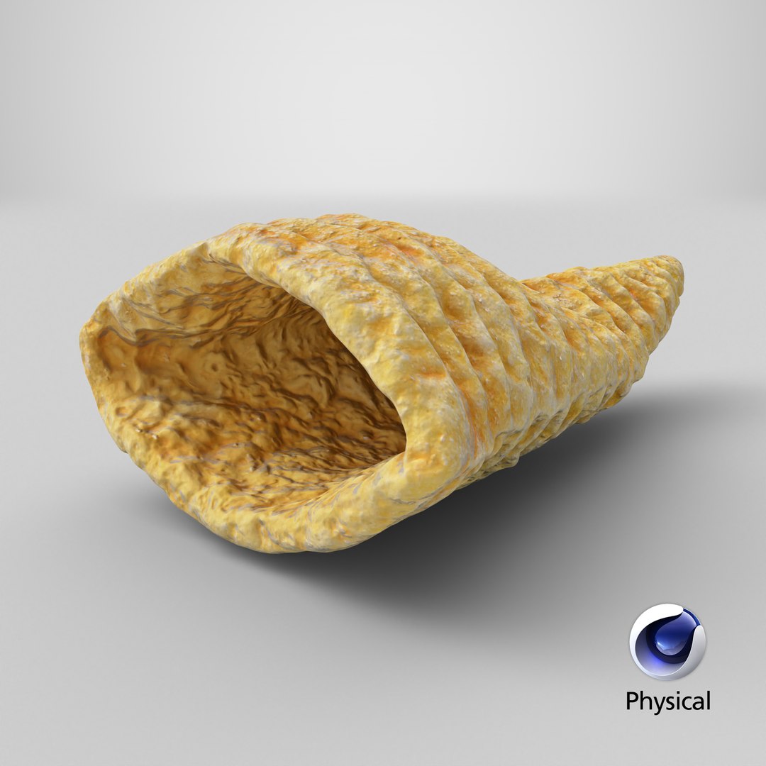 3D Corn Chip 02 Model - TurboSquid 2243635