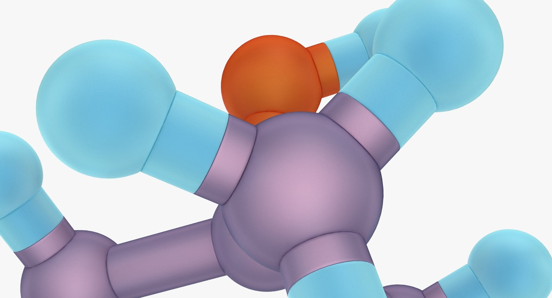 3d Model Tert Butanol