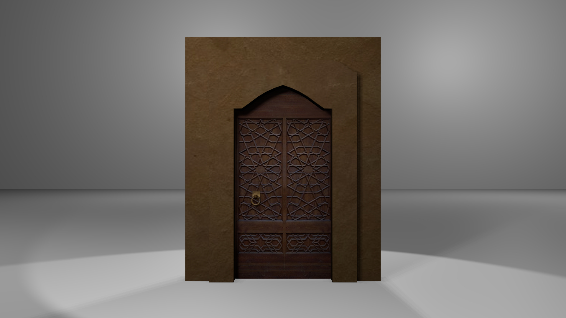 Arab Persian Door Arch 3ds