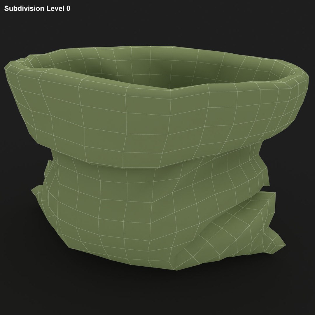 3D Model Realistic Sack - TurboSquid 1202454