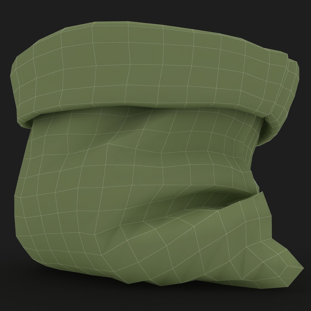 3D Model Realistic Sack - TurboSquid 1202454
