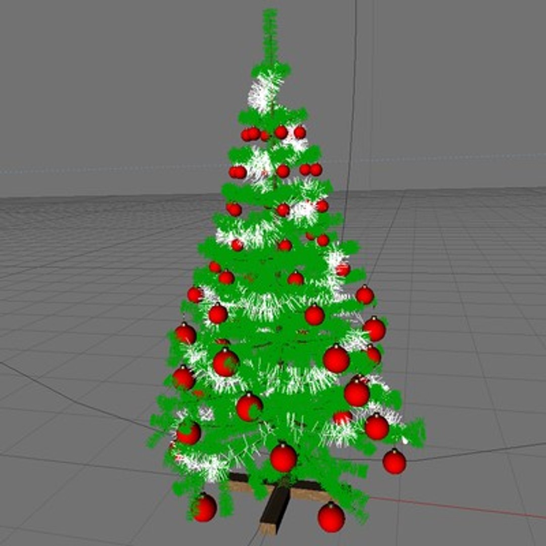 Christmas Tree C4d Free