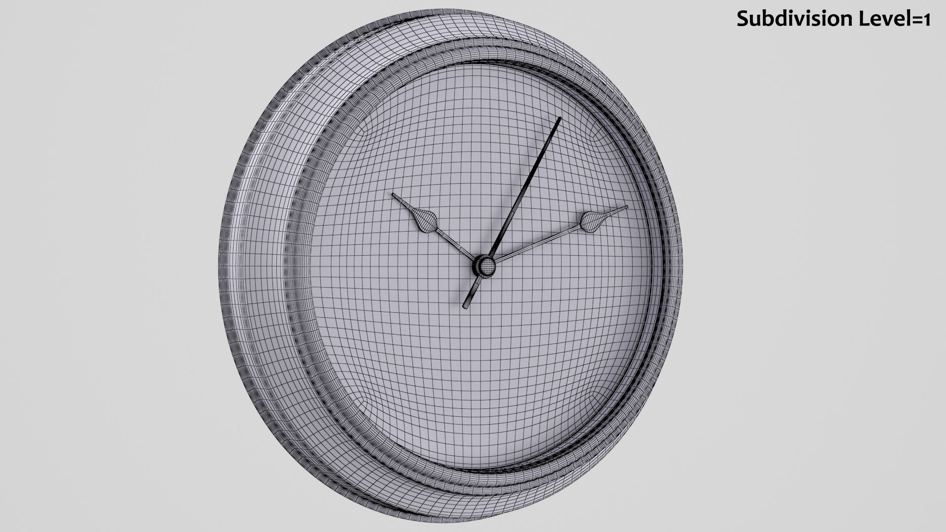 Wall Clock 03 3D Model - TurboSquid 1949504