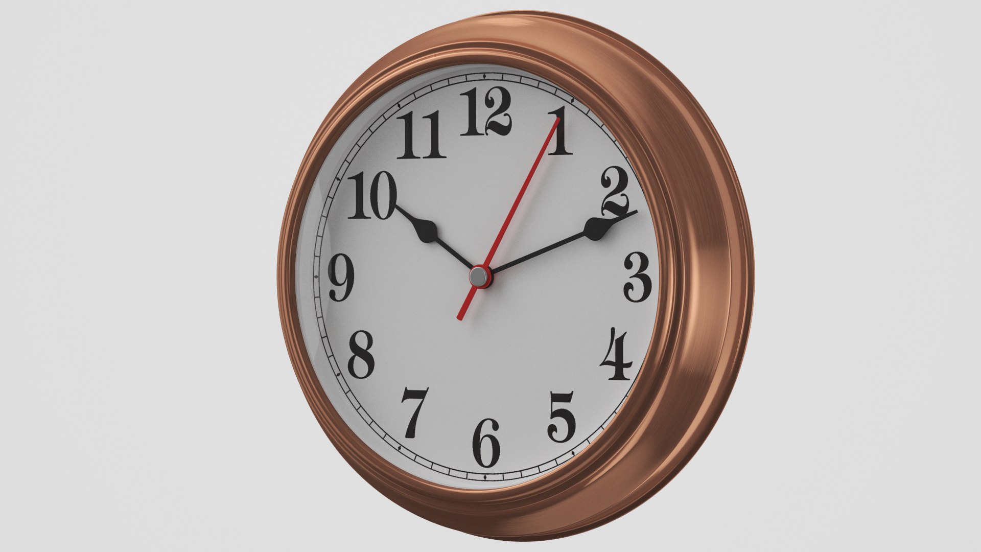 Wall Clock 03 3D Model - TurboSquid 1949504