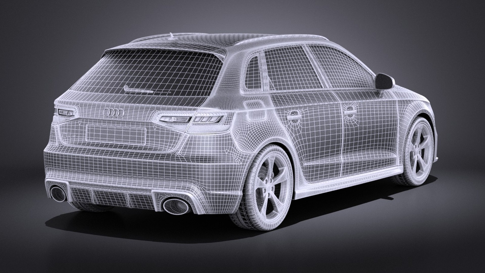 3d 2016 Sport Audi