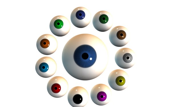 cyber eye 3d model