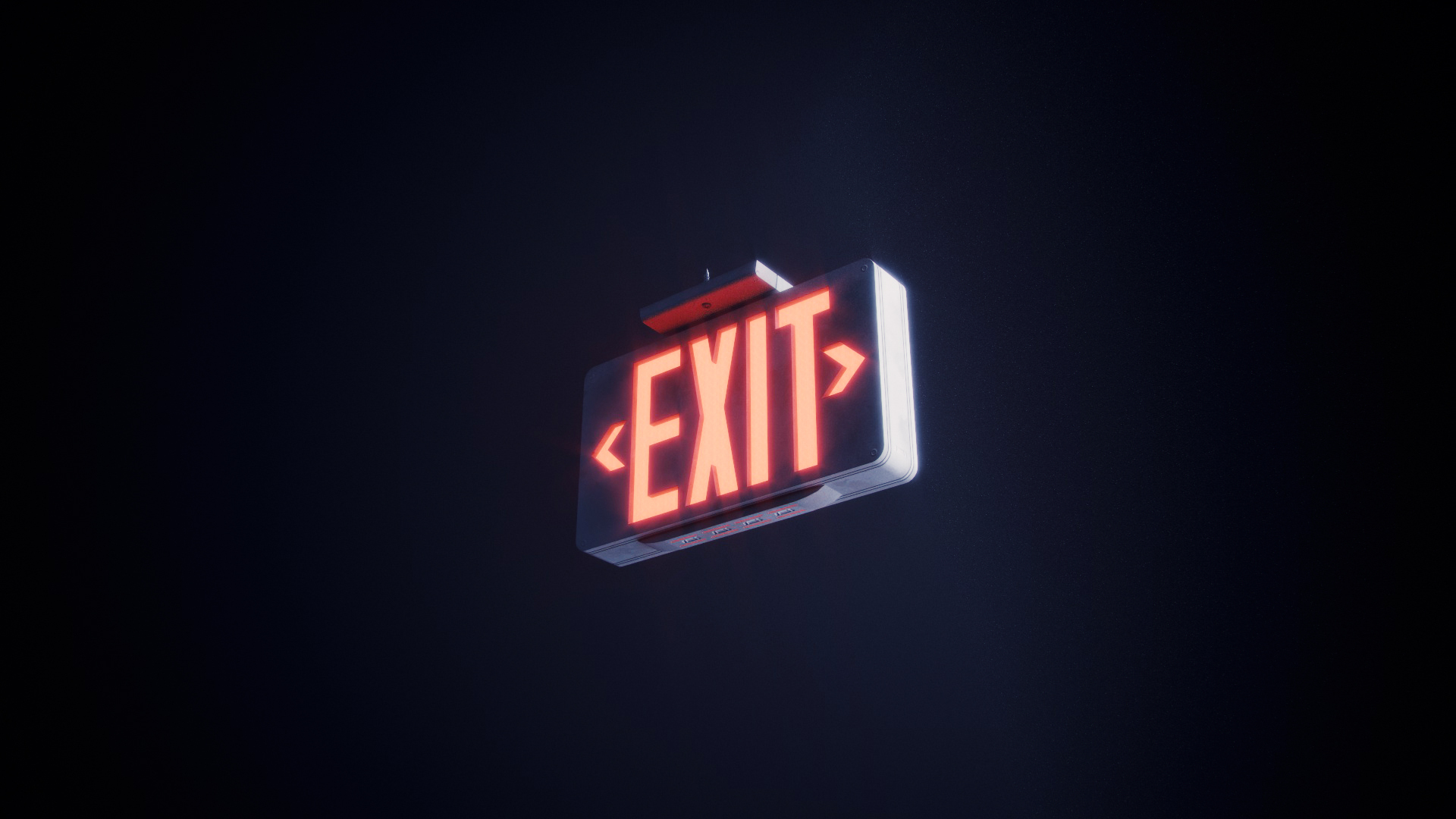 3D model exit sign - TurboSquid 1692260