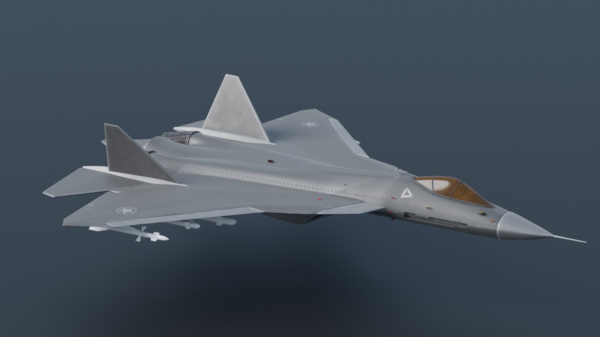 SU - 57 Fighter Jet 3D Model - TurboSquid 2161616