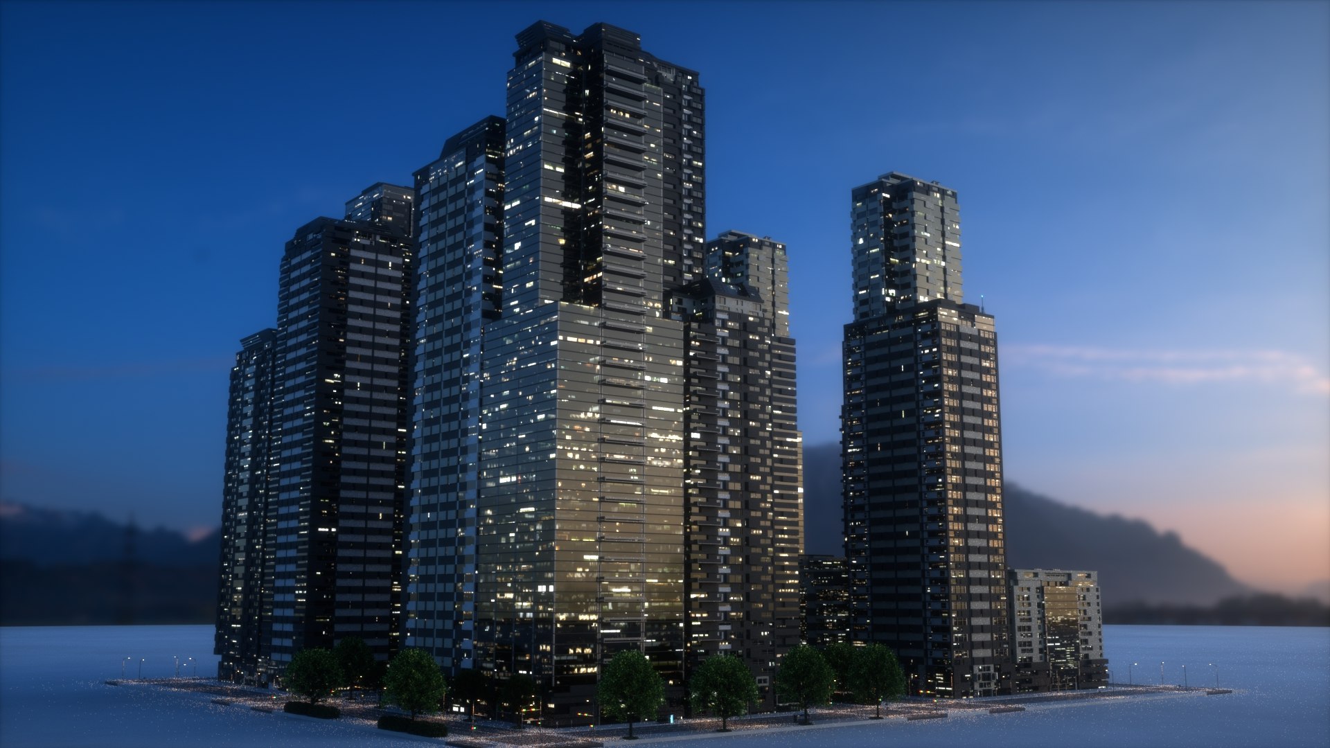 3D City Block Type A26 - TurboSquid 2091277