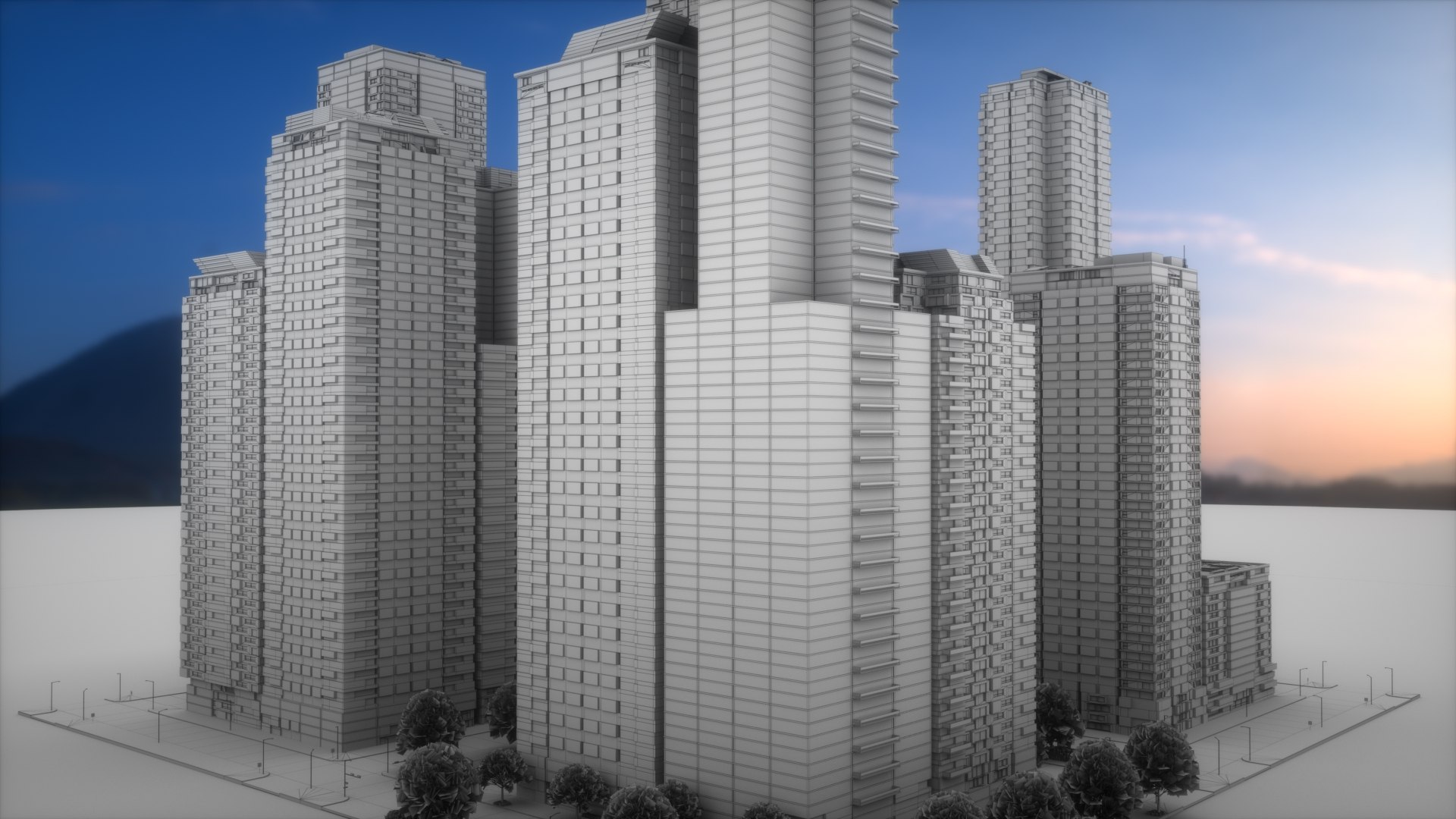 3D City Block Type A26 - TurboSquid 2091277