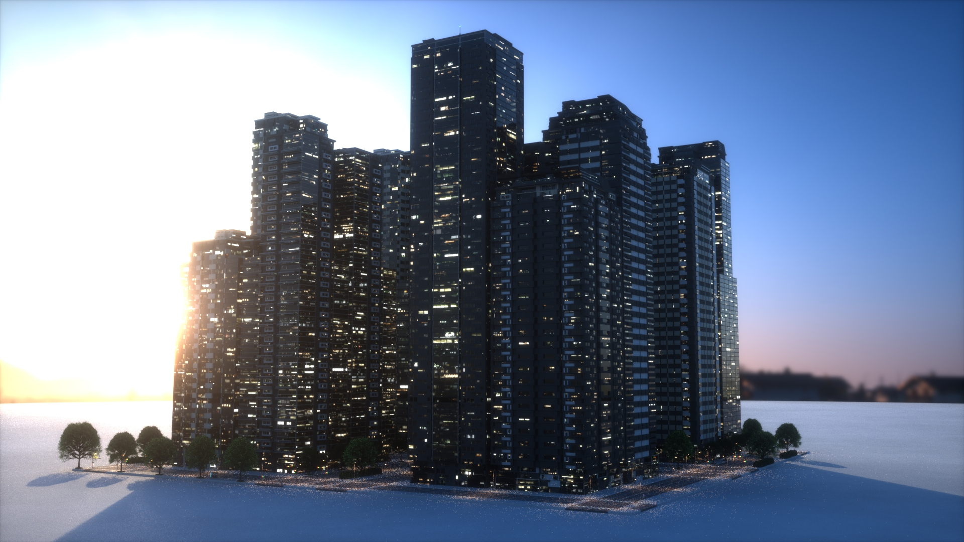 3D City Block Type A26 - TurboSquid 2091277