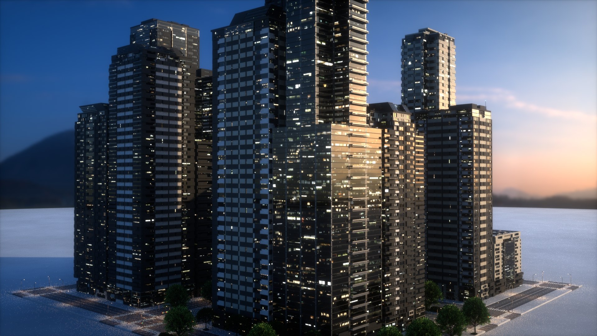 3D City Block Type A26 - TurboSquid 2091277