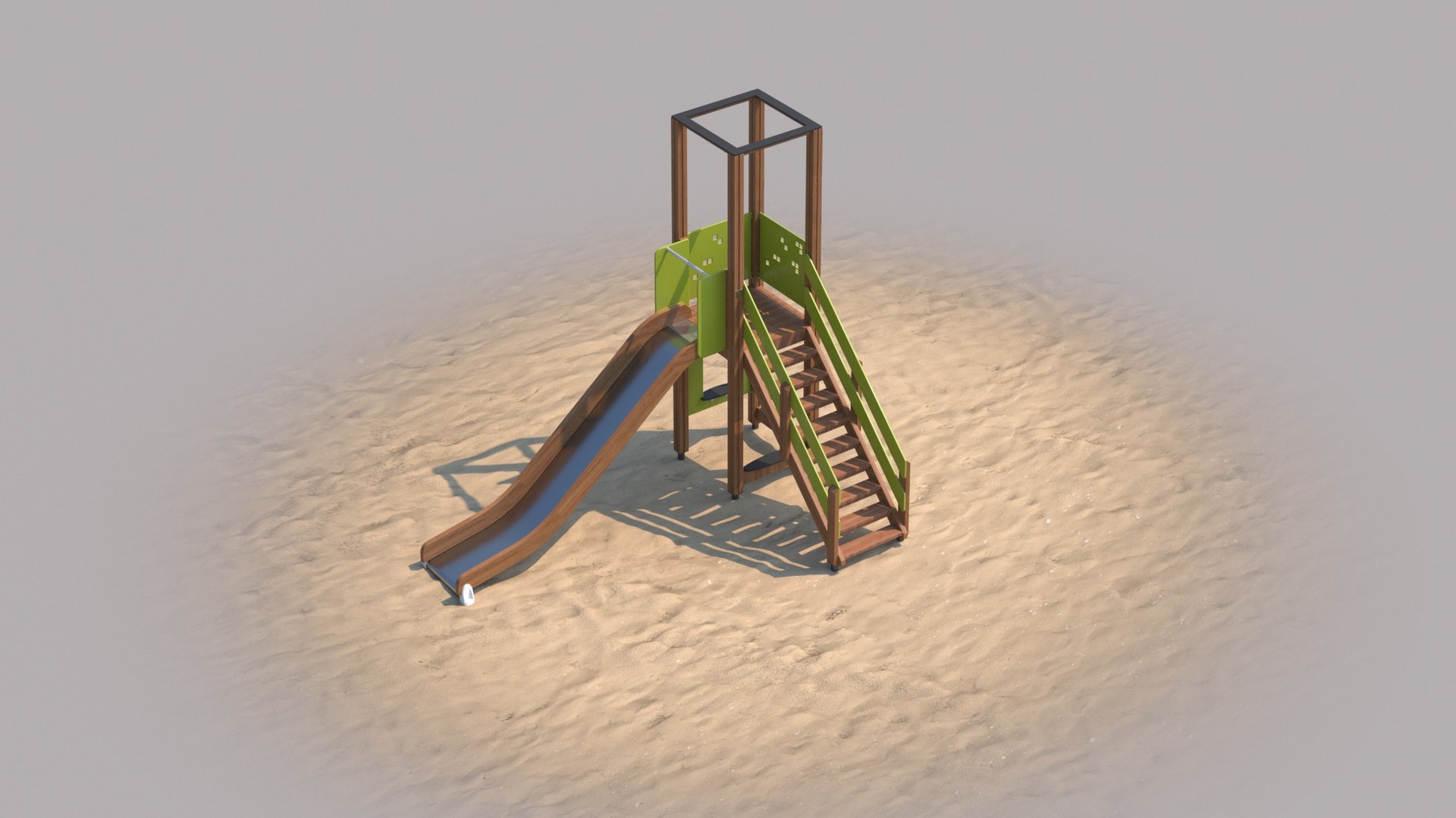 Modern Children Playground Model - TurboSquid 1280023