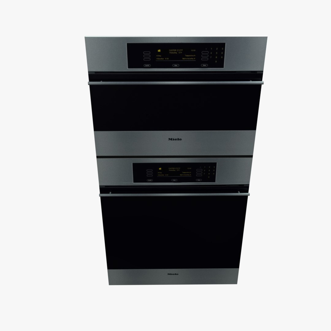 Double Oven 3D Model - TurboSquid 1271134
