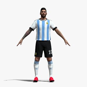 3D Footballer Models - Browse & Download Formats - TurboSquid