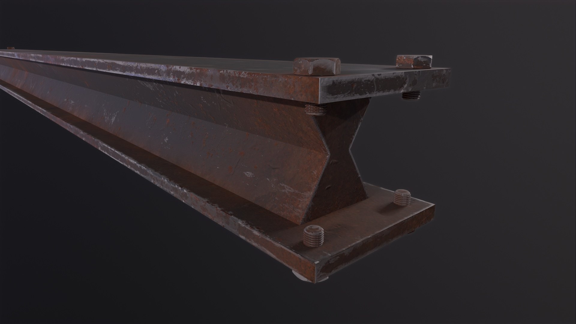 Metal Beam Factory 3D Model - TurboSquid 2144620