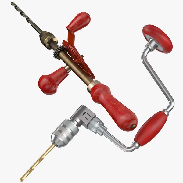 Manual Hand Drill 3D model - TurboSquid 1916724