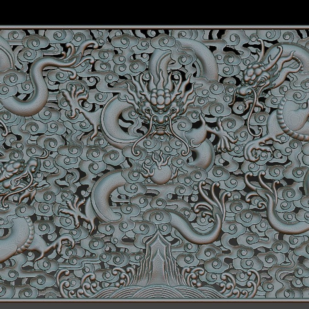 3d Dragon! Qing Dynasty Dragon