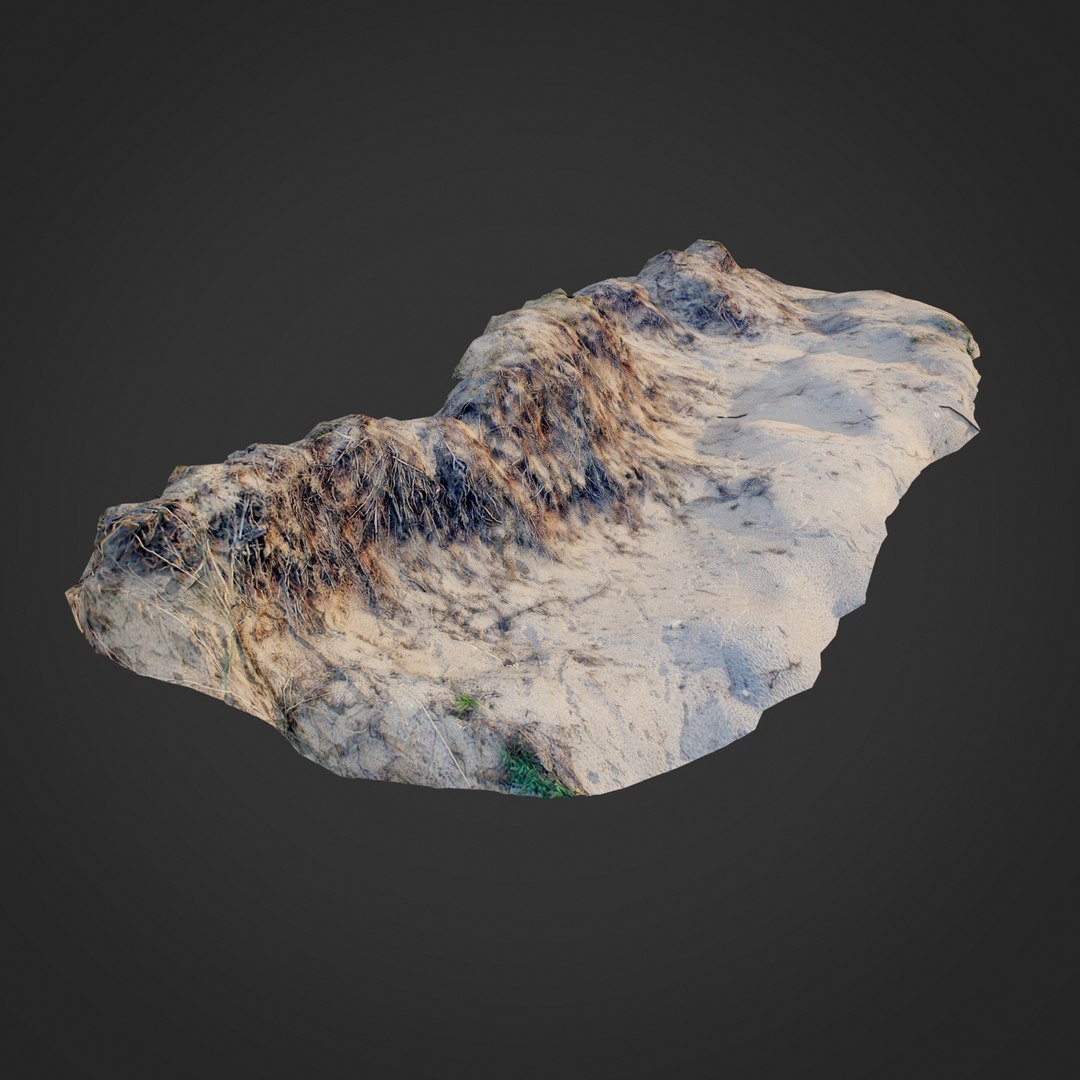 3D Nature Ground Edge 001 - TurboSquid 1186491