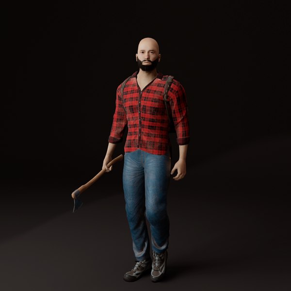3D Lumberjack Models | TurboSquid