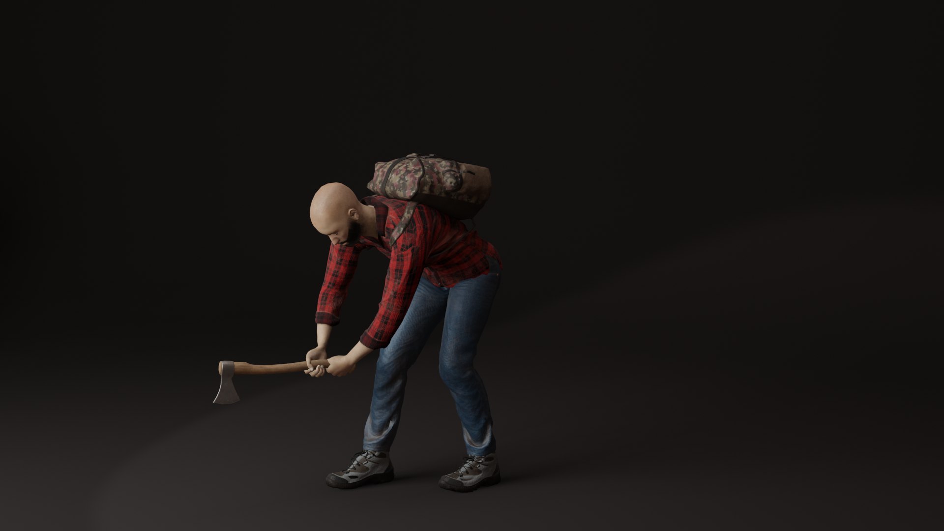 Lumberjack 3D Model - TurboSquid 1747671