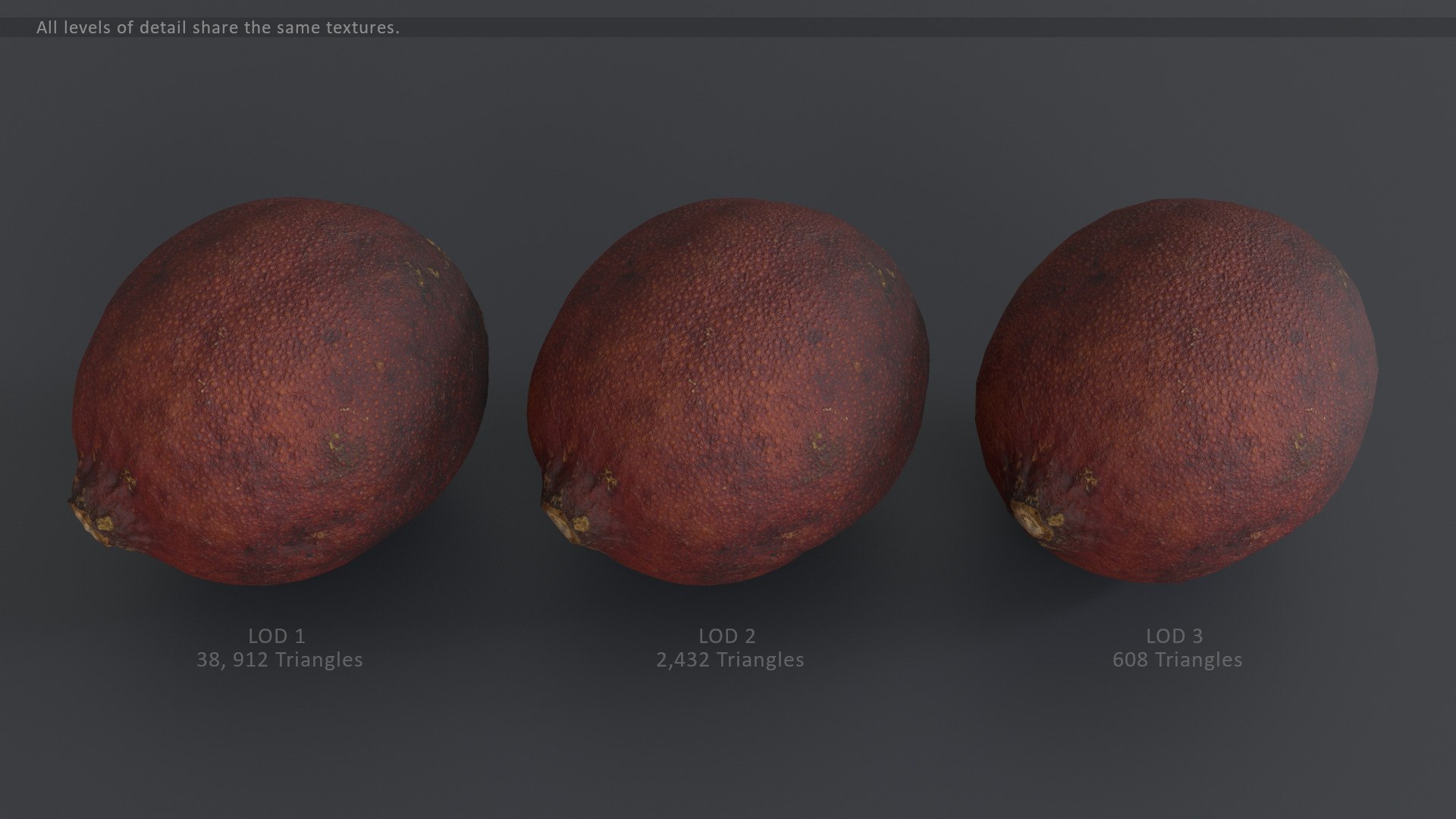 3D Lime Rotten - TurboSquid 1694734