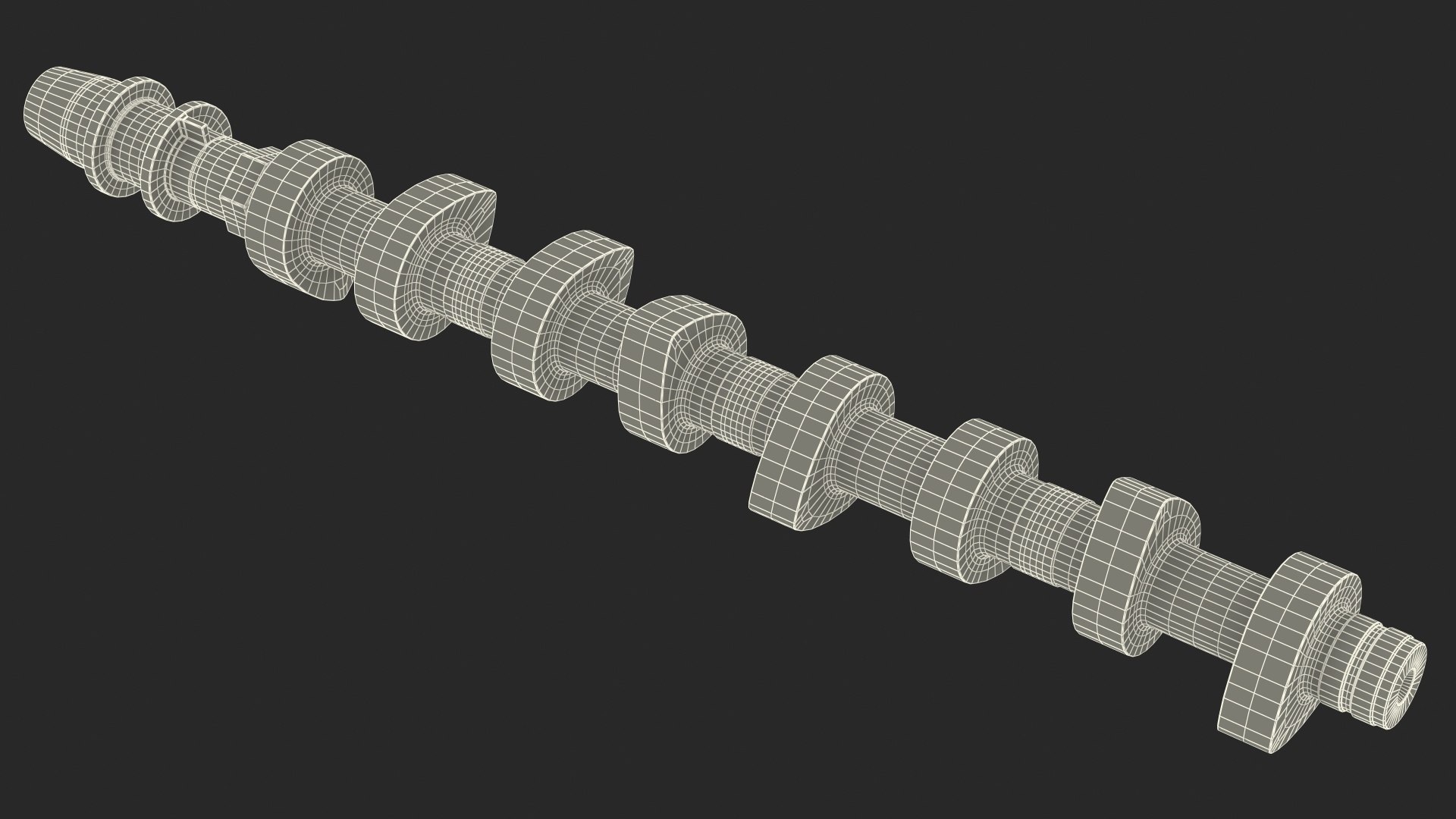 3D Camshaft model - TurboSquid 1981355